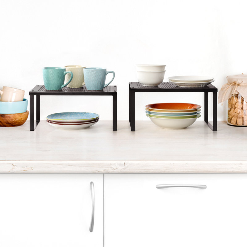 Rebrilliant Finnlo Extendable and Stackable Shelving Rack | Wayfair