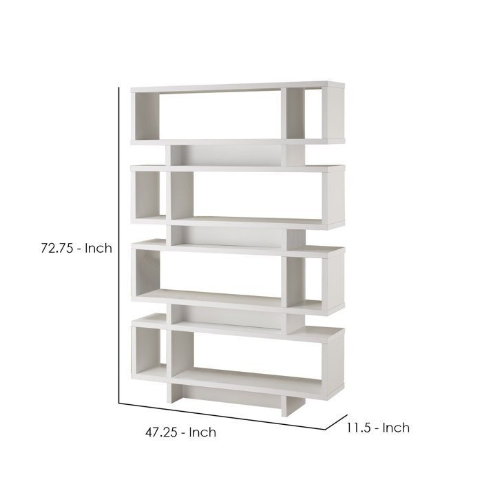 Corrigan Studio® Dinan Bookcase & Reviews | Wayfair