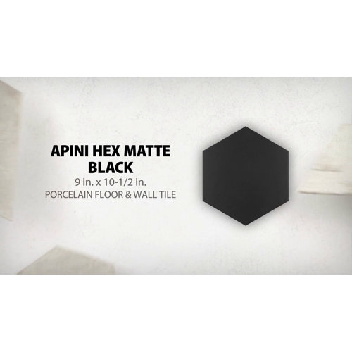 Merola Tile Apini 9" x 11" Porcelain Wall & Floor Tile & Reviews | Wayfair