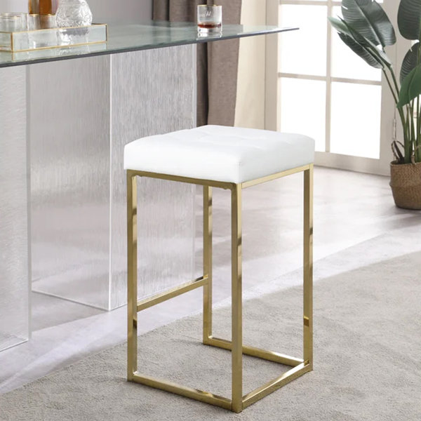 Gold-base-bar-stool | Wayfair