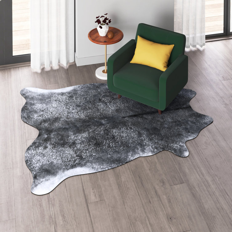 Mercury Row® Albury Animal Print Gray Area Rug & Reviews | Wayfair