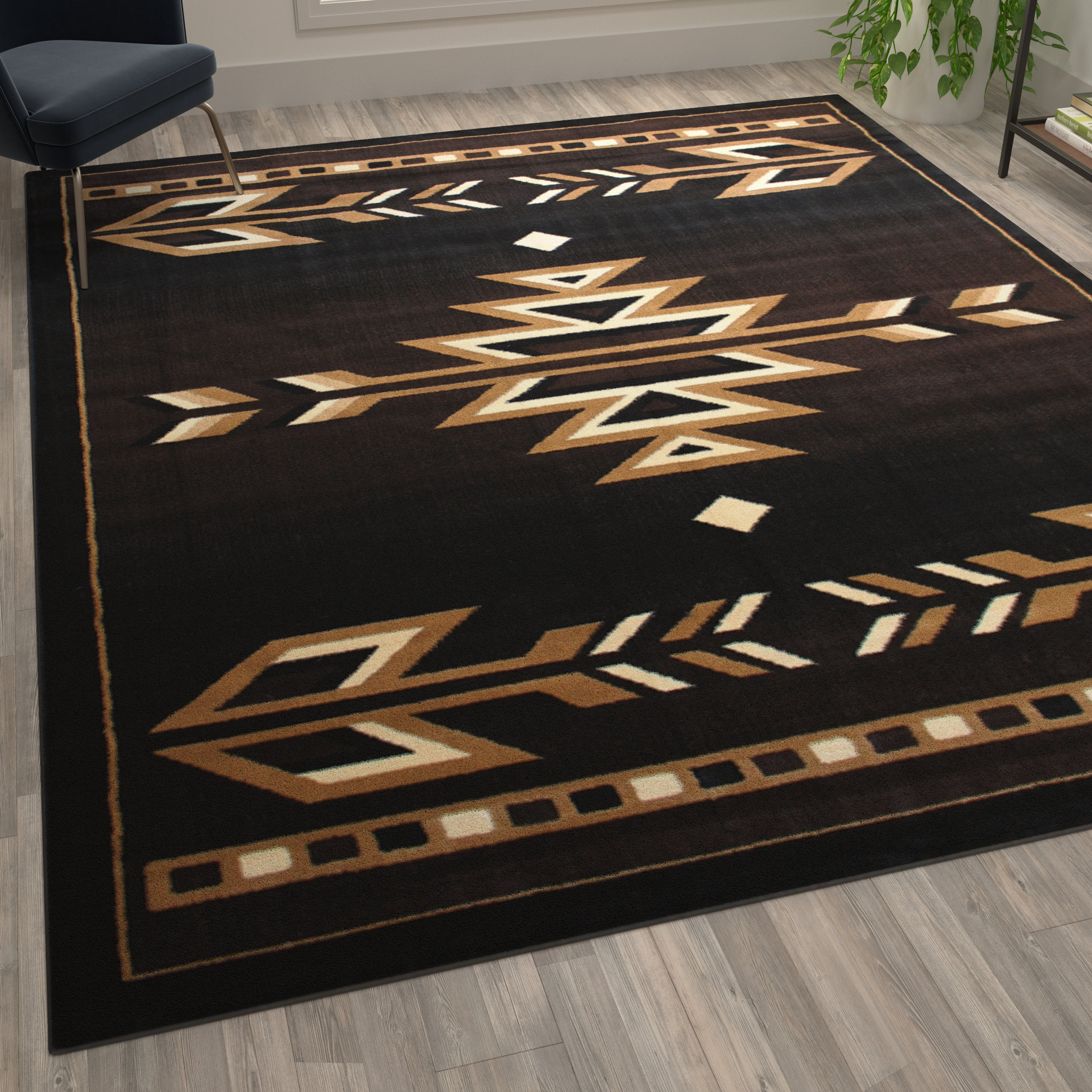 Foundry Select Byong Southwestern Style Area Rug & Reviews | Wayfair