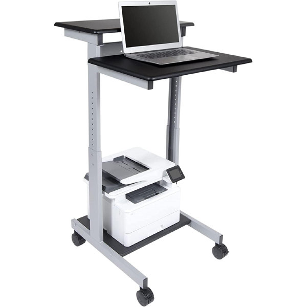 NANMAOLIJIAO TRADING INC TandDek Tore Rolling Adjutable Height Two Tier ...