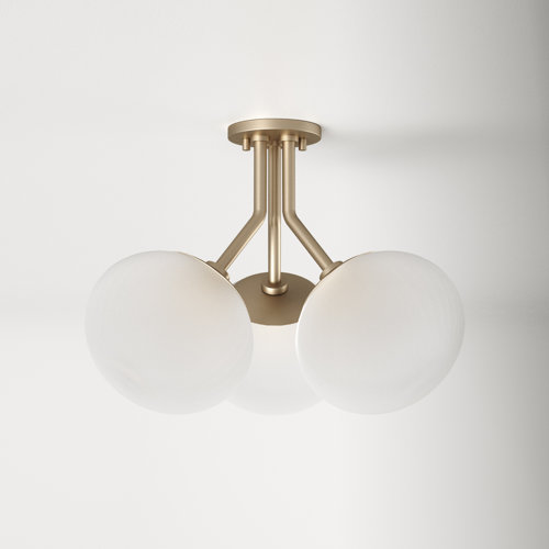 Modern Brass Flush Mount Lighting | AllModern