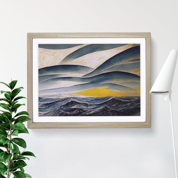 House of Hampton Dramatic Ocean Waves | Wayfair.co.uk