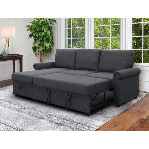 Three Posts™ Meriline Upholstered Sectional & Reviews | Wayfair