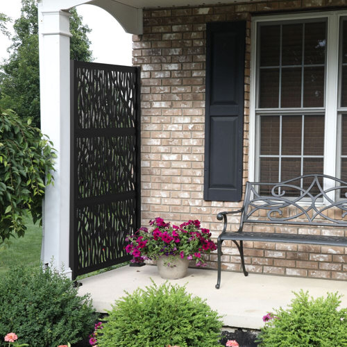 Barrette Outdoor Living Decorative Screen Panel Frame Kit with 2 ft. x ...