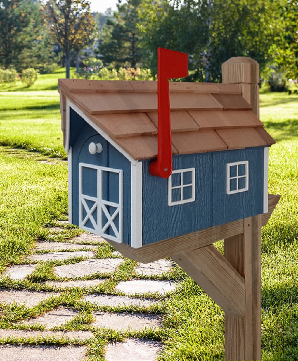 Amish Mailbox, Handmade, Barn Style Mailbox & Reviews | Wayfair