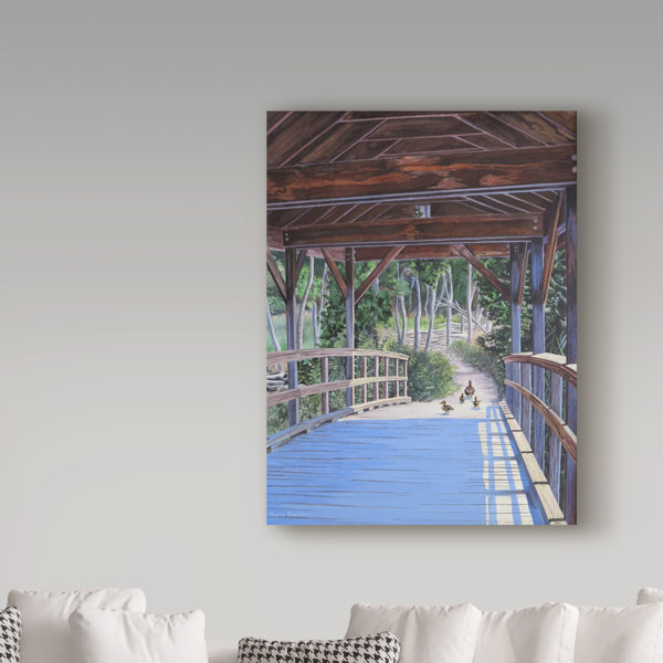 Covered-bridge-wall-art | Wayfair
