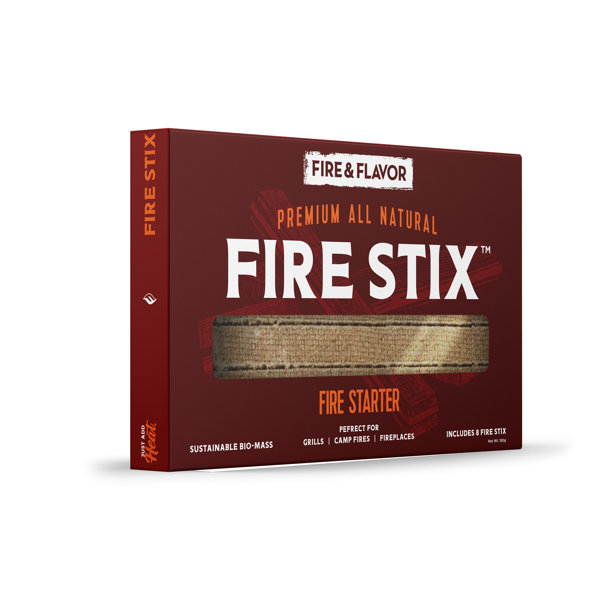 Fire & Flavor Premium Fire Stix Fire Starter - Wayfair Canada
