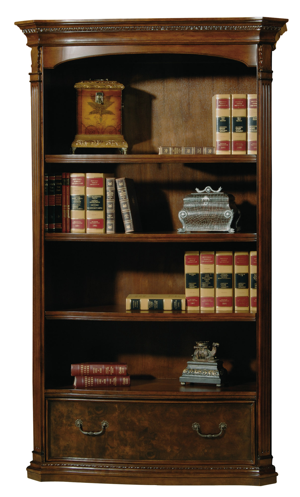 Hekman 84'' H x 50'' W Standard Bookcase | Wayfair