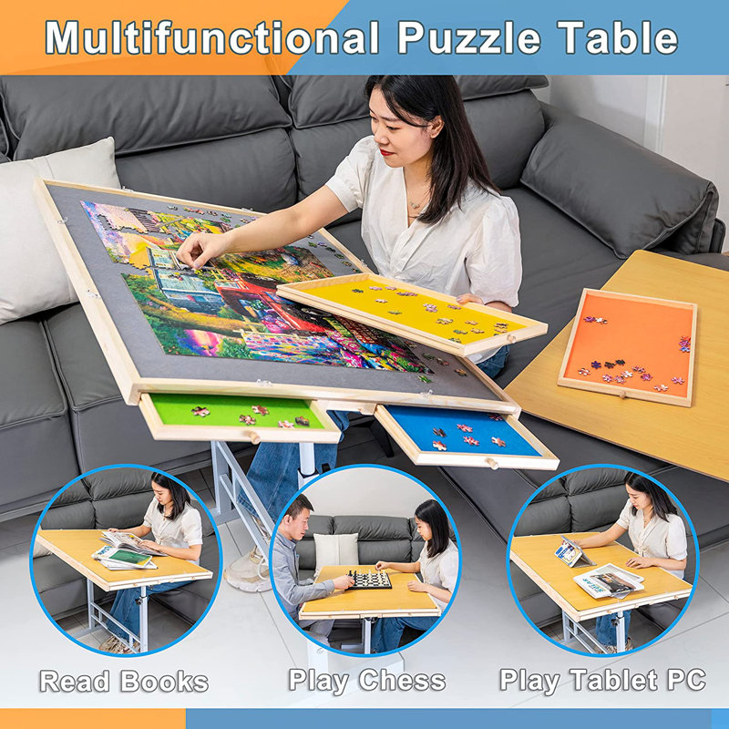 BittPicc Puzzle Table | Wayfair