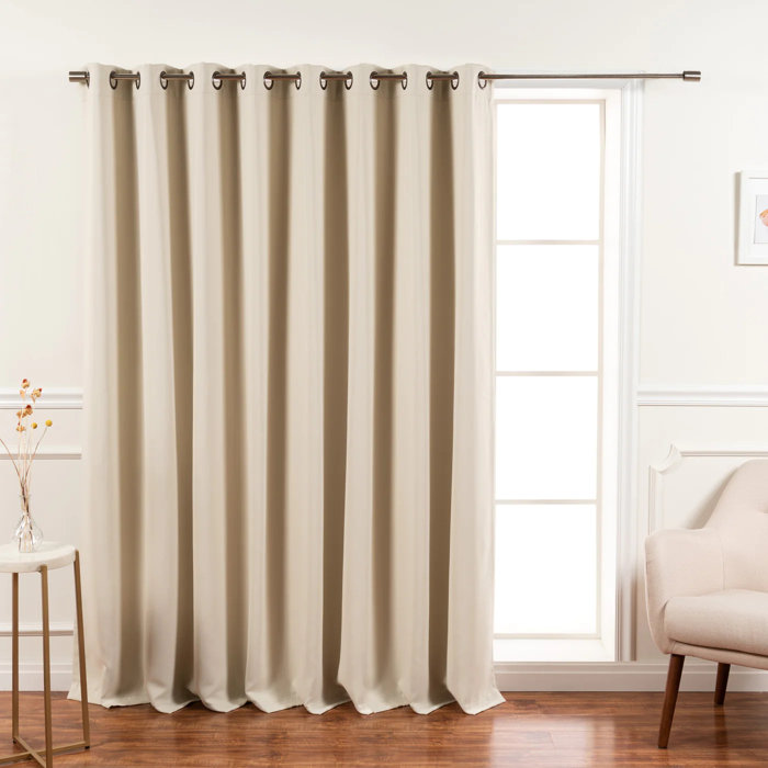 Alcott Hill® Scarsdale Polyester Blackout Curtain Panel & Reviews | Wayfair