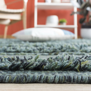 Laurel Foundry Modern Farmhouse Hartzler Handmade Flatweave Dark Green ...