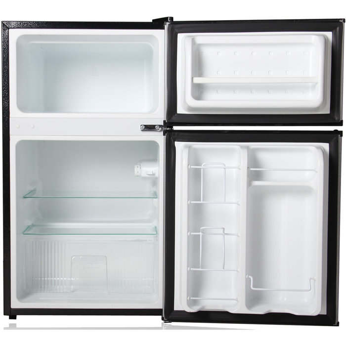 Keystone 3.1 Cubic Feet cu. ft. Convertible Mini Fridge with Freezer ...