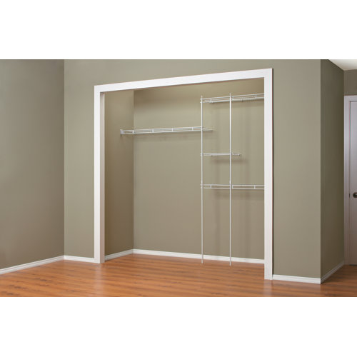 ClosetMaid 60" W - 96" W Wire Closet Organizer Kit & Reviews | Wayfair