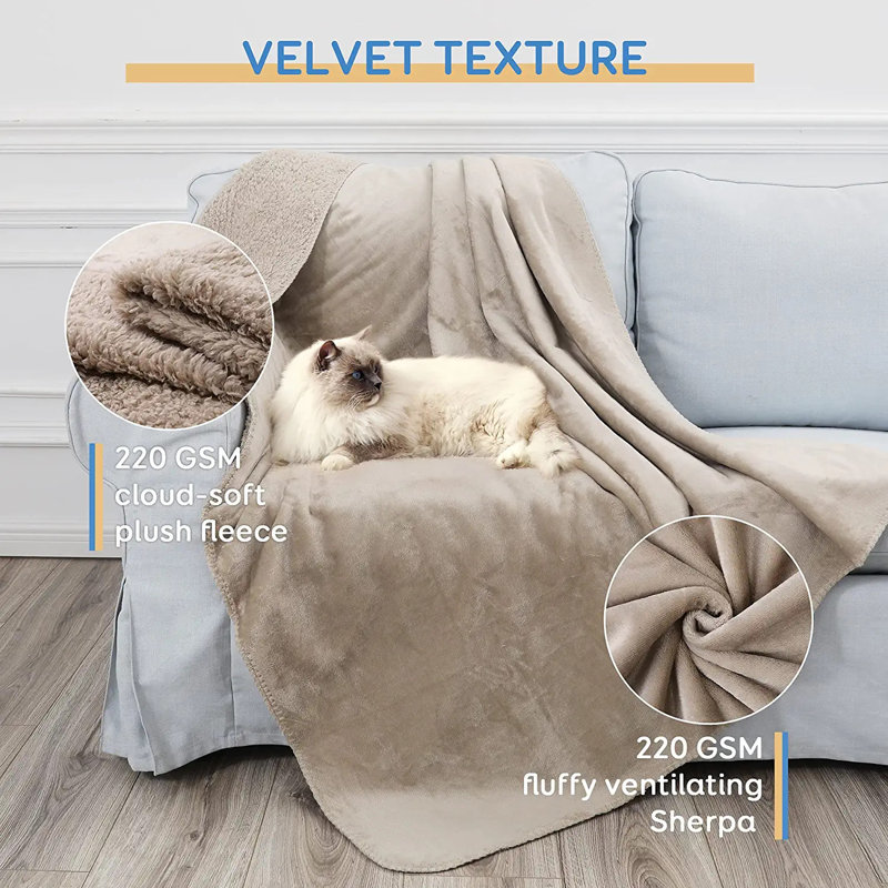 Buzio Soft Fluffy Polyester Blanket | Wayfair