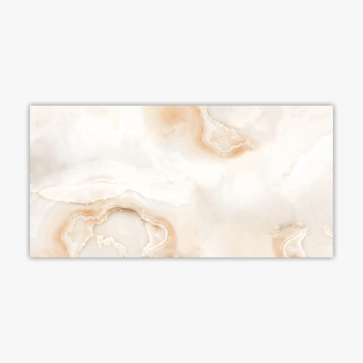 Direct Stone Source Moon Pearl 24" x 48" Porcelain Marble Look Wall ...