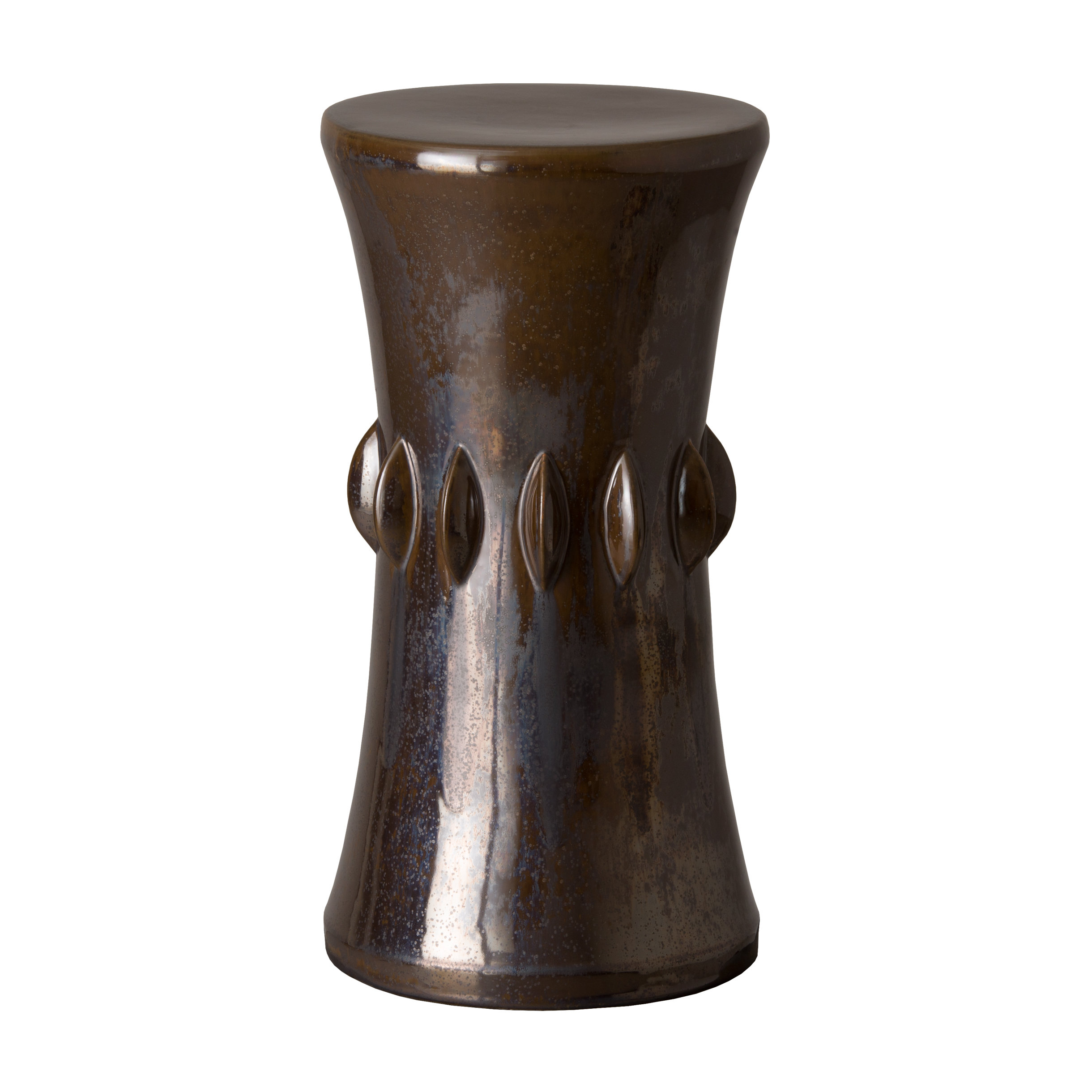 Emissary Jewel 18'' Tall Ceramic Garden Stool | Wayfair