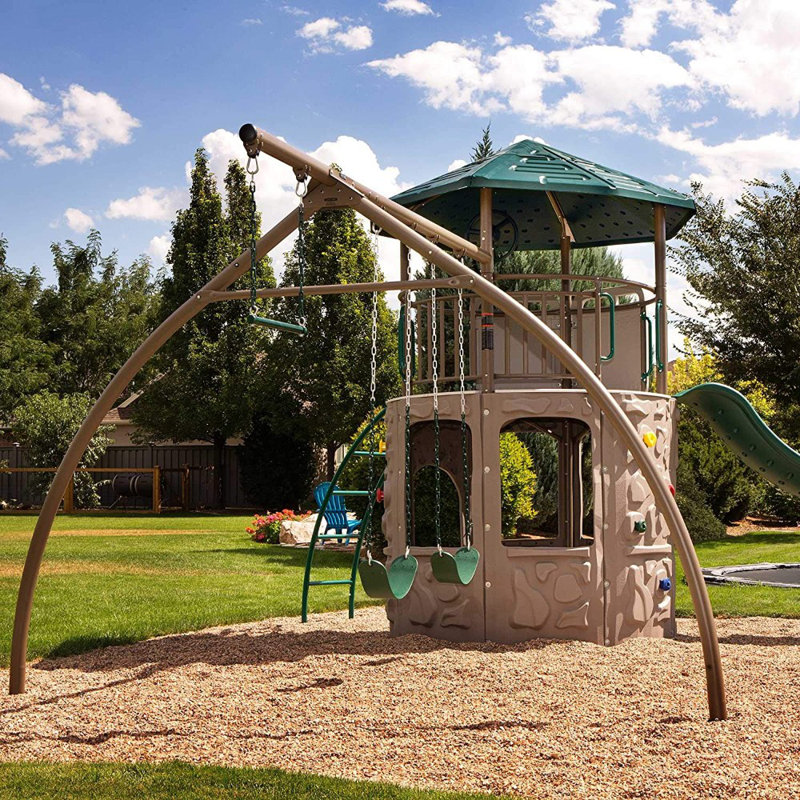 Lifetime Adventure Tower Swing Set & Reviews | Wayfair