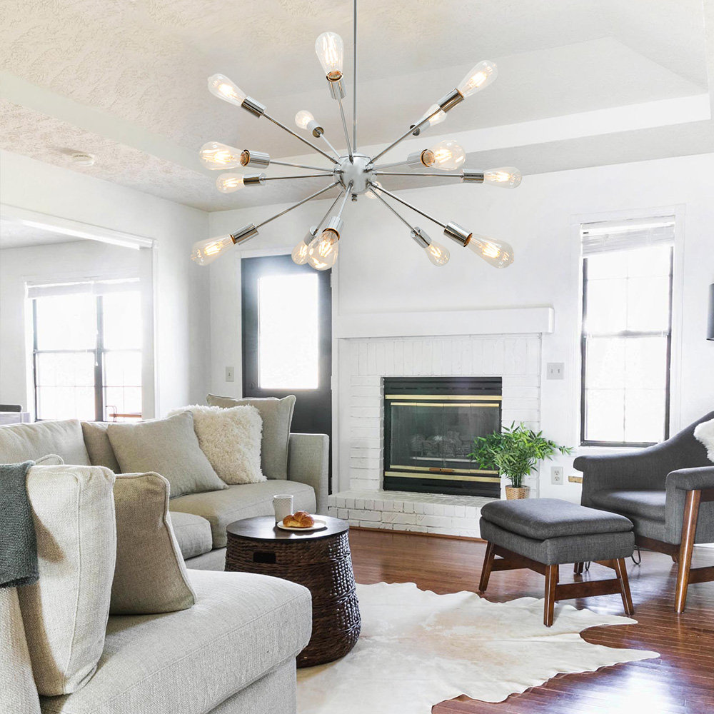 Wade Logan® Hadfield 15 - Light Dimmable Sputnik Sphere Chandelier ...