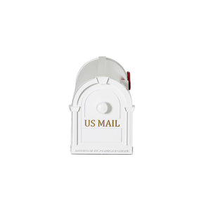 Postal Pro Mailboxes Hampton Post Mounted Mailbox & Reviews | Wayfair