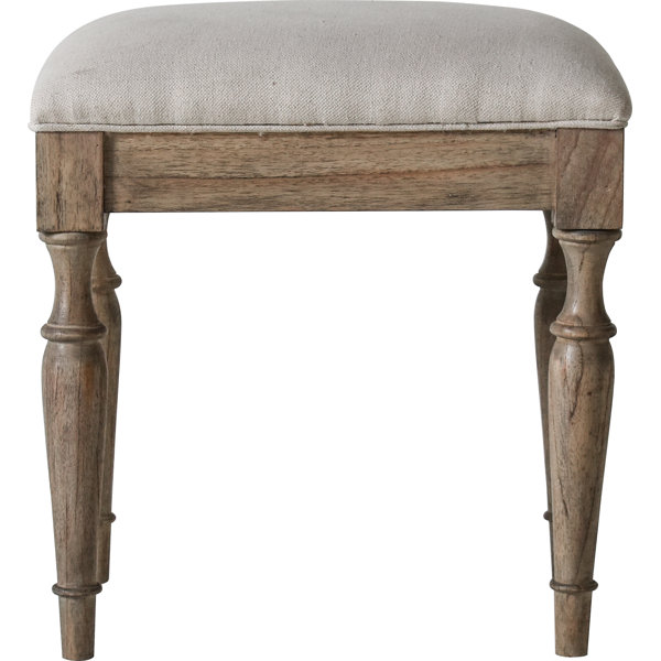 Fernleaf Mandie 44Cm Tall Solid Wood Dressing Table Stool | Wayfair.co.uk