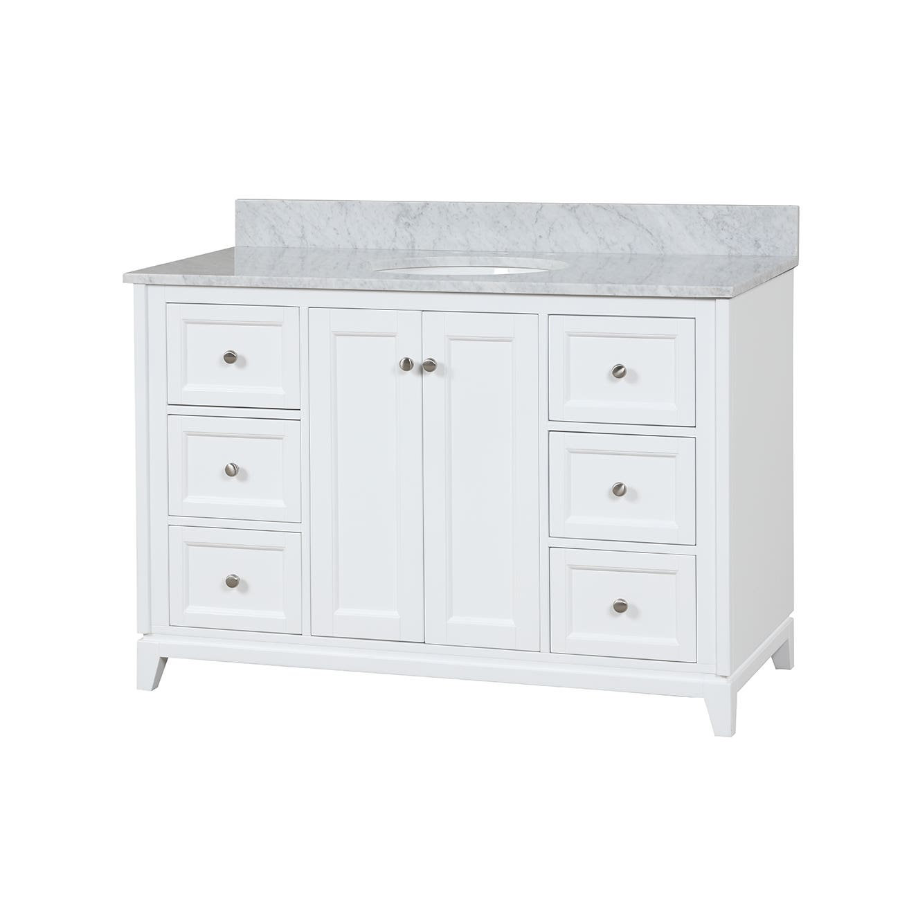 Chevington Atwell 47.25'' Free-standing Single Bathroom Vanity with ...