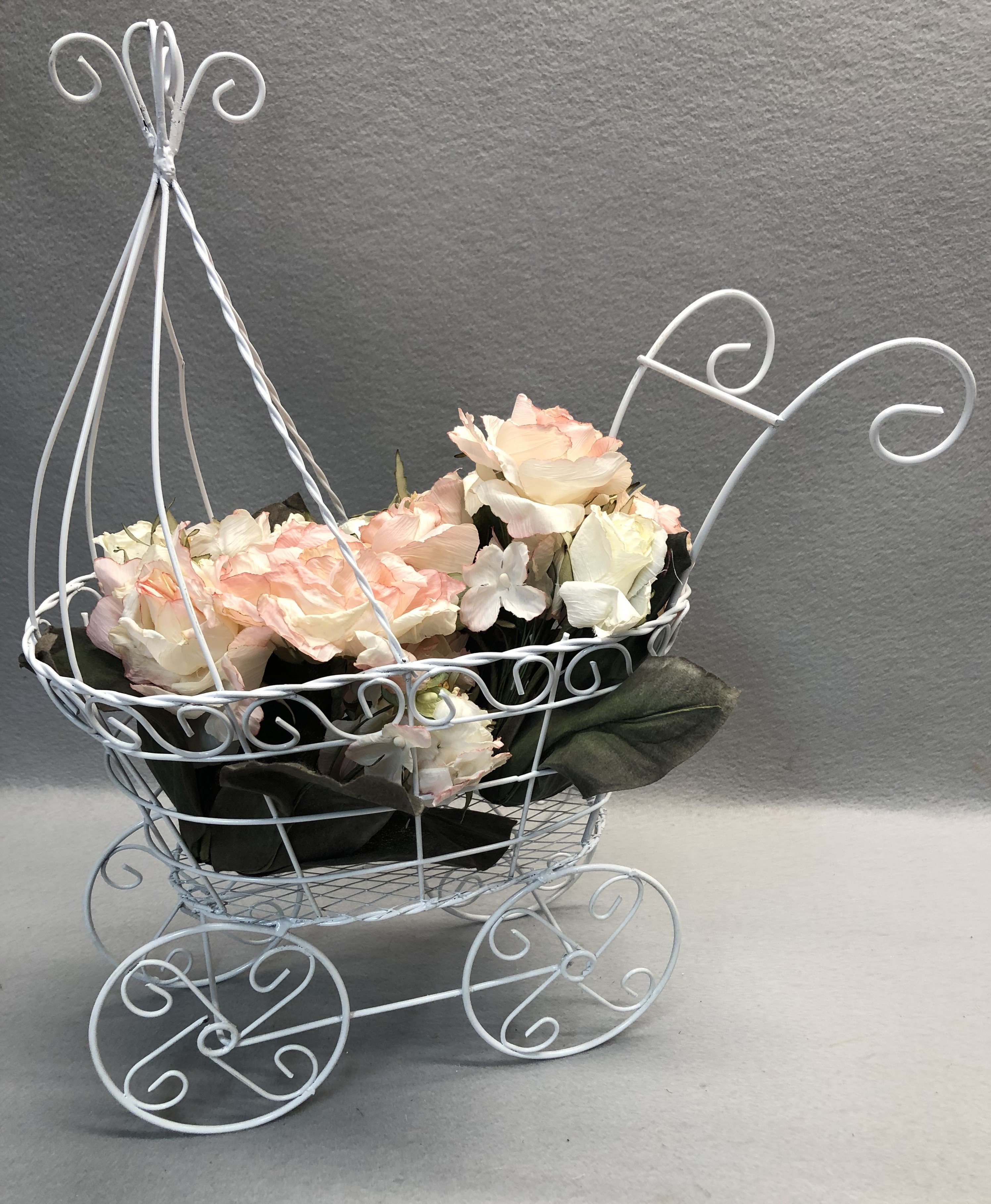 Red Barrel Studio® Decorative Wired Baby Carriage Stroller | Wayfair