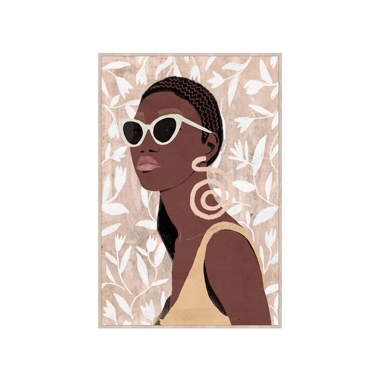 Latitude Vive Woman Pose - Picture Frame Painting on | Wayfair.co.uk