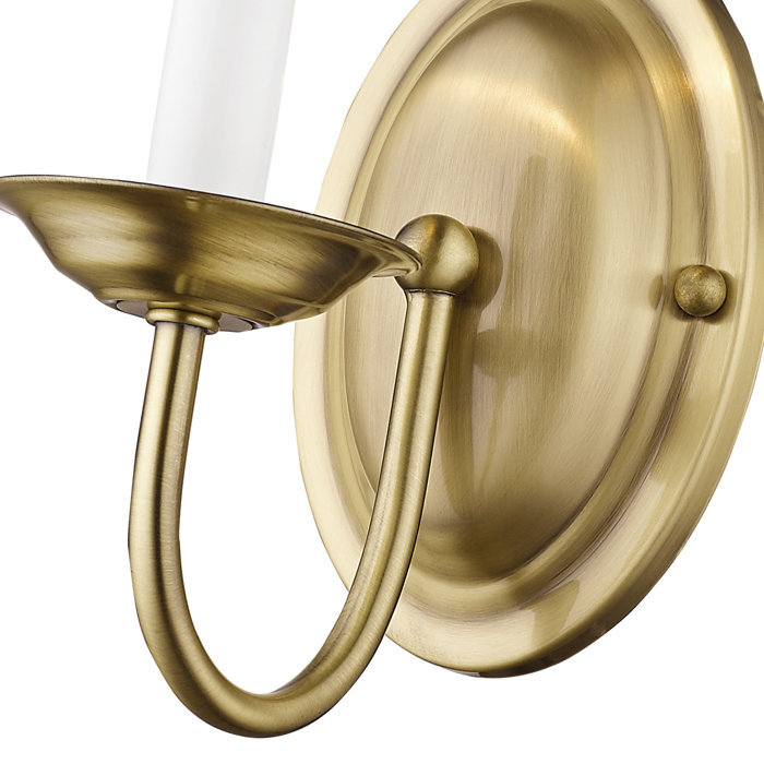 Lark Manor Maynes Steel Candle Wall Light & Reviews | Wayfair