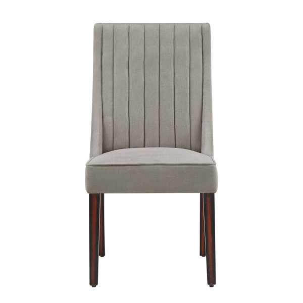 Lark Manor Aleysia Upholstered Channel Back Dining Side Chair & Reviews ...