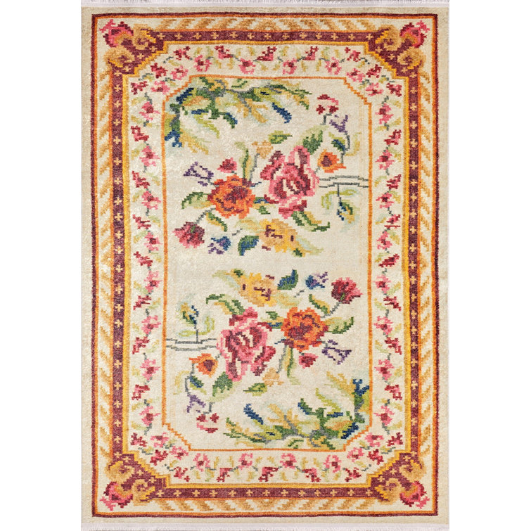 Rosalind Wheeler Alvester Orange Area Rug | Wayfair.co.uk