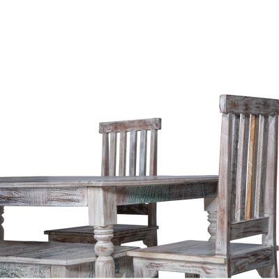 Gracie Oaks Dorffman 6 - Piece Mango Dining Set | Wayfair