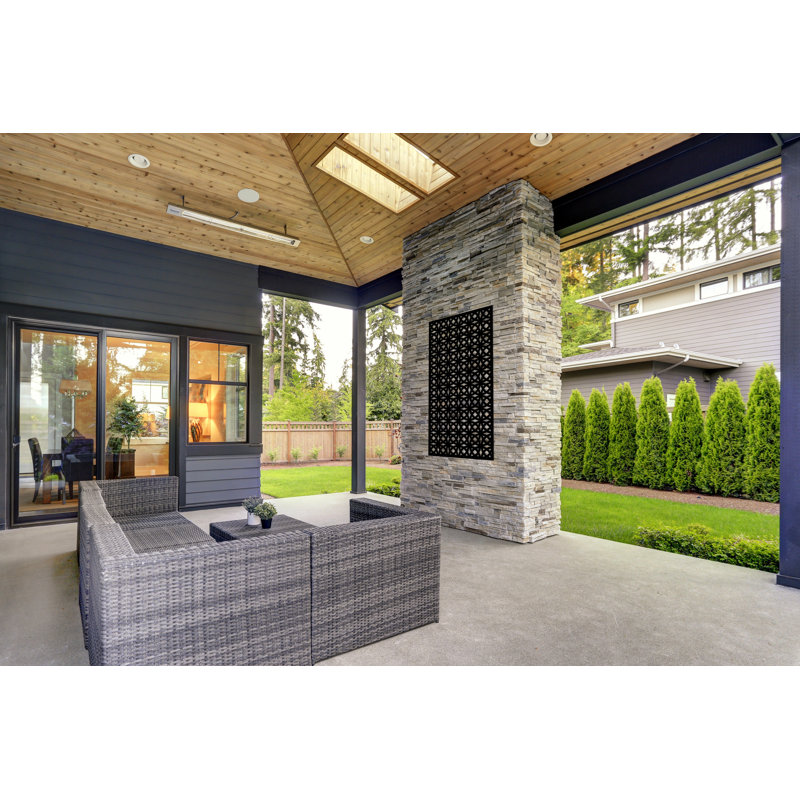 Matrix Decor Screens 6 ft. H x 3 ft. W Vinyl Privacy Screen & Reviews ...