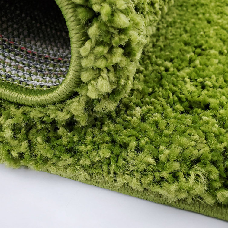 Latitude Run Krisalyn Machine Braided Green Rug | Wayfair.co.uk