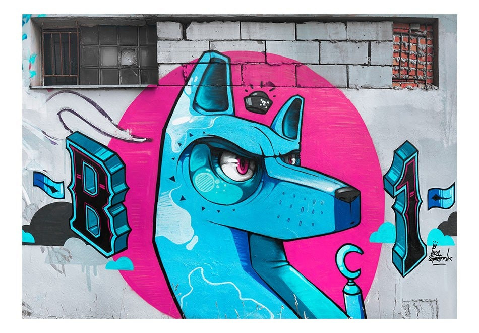 Trinx Wallpaper - Graffiti Street Art - City Guard | Wayfair