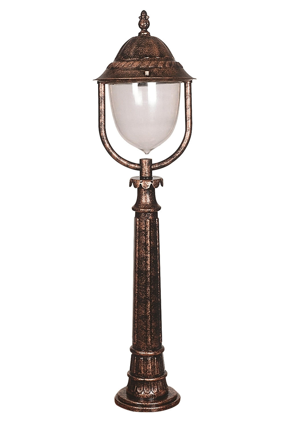 Rosalind Wheeler Aarjan Brown 115Cm H Hardwired Lamp Post | Wayfair.co.uk