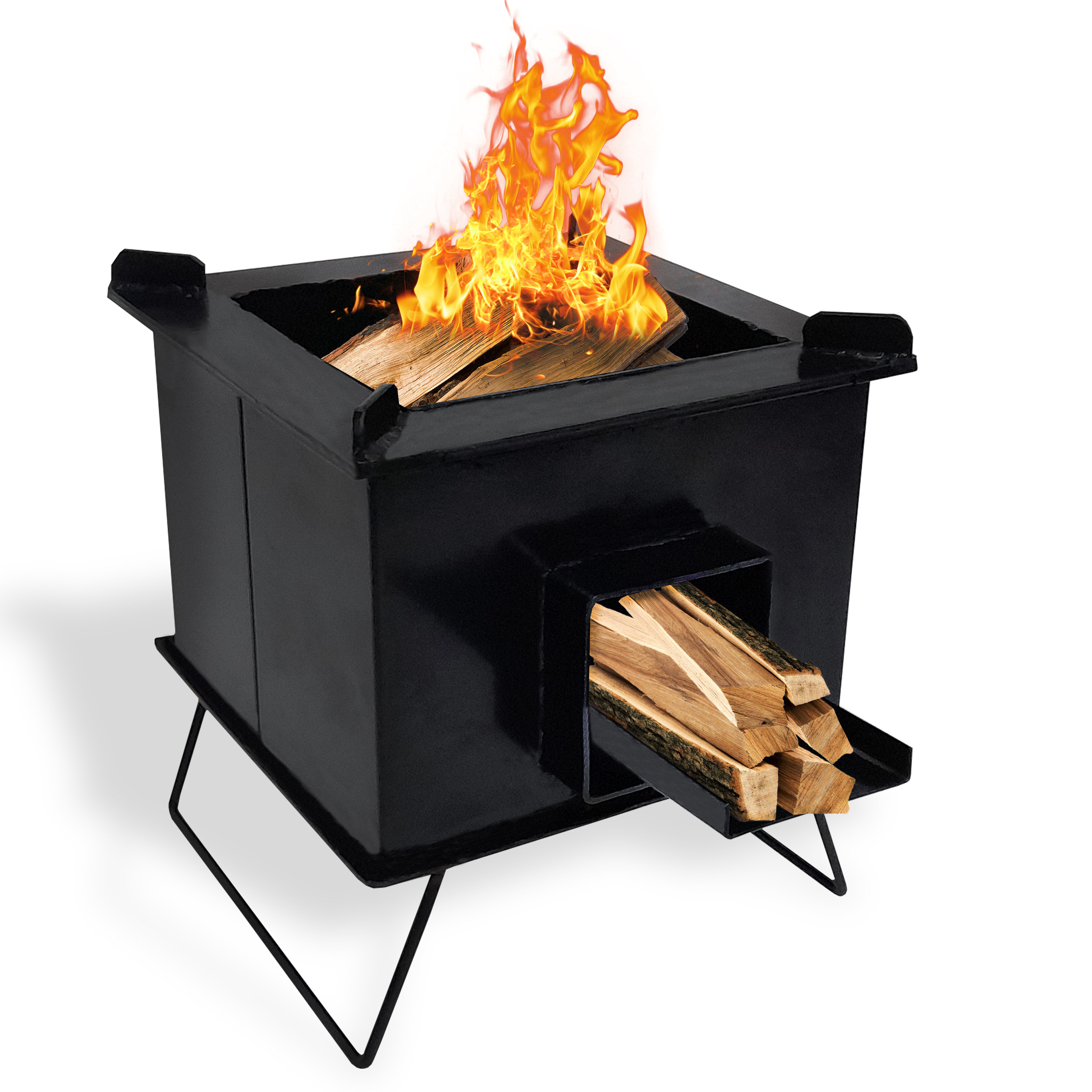 FEBTECH Wood Outdoor Stove | Wayfair