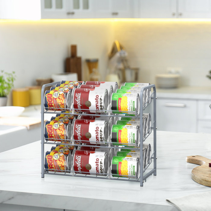 Rebrilliant 3 Tier Stackable Can Organizer | Wayfair