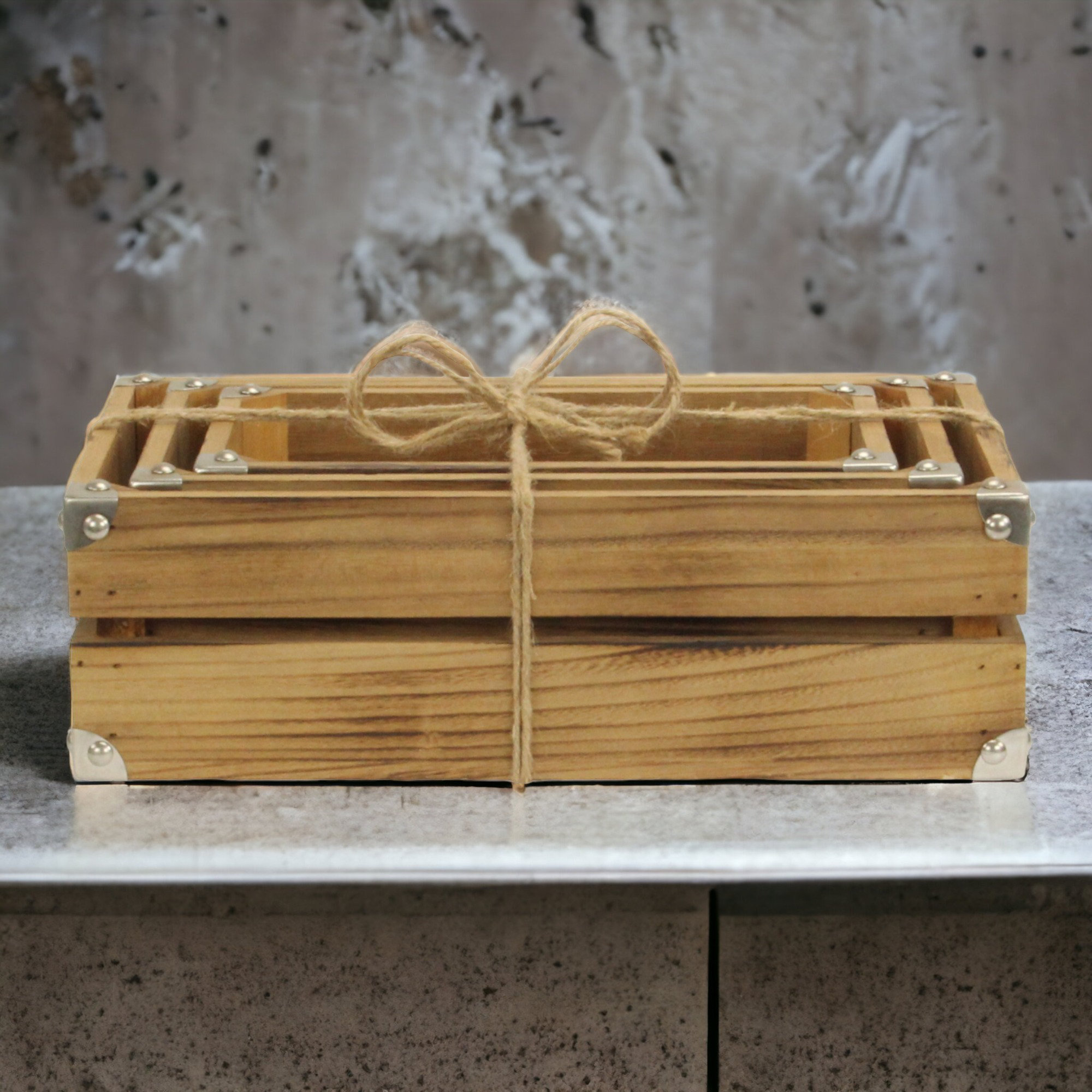 Union Rustic Solid Wood Crate Set | Wayfair