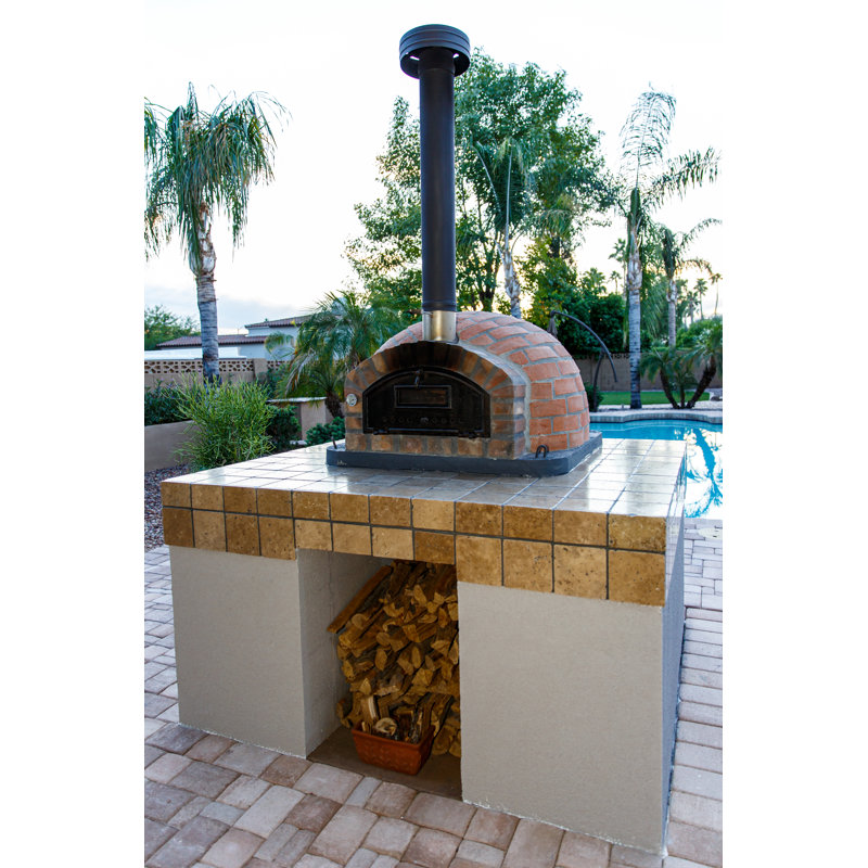 Authentic Pizza Ovens Pizzaioli Rustic Traditional Pizza Oven | Wayfair