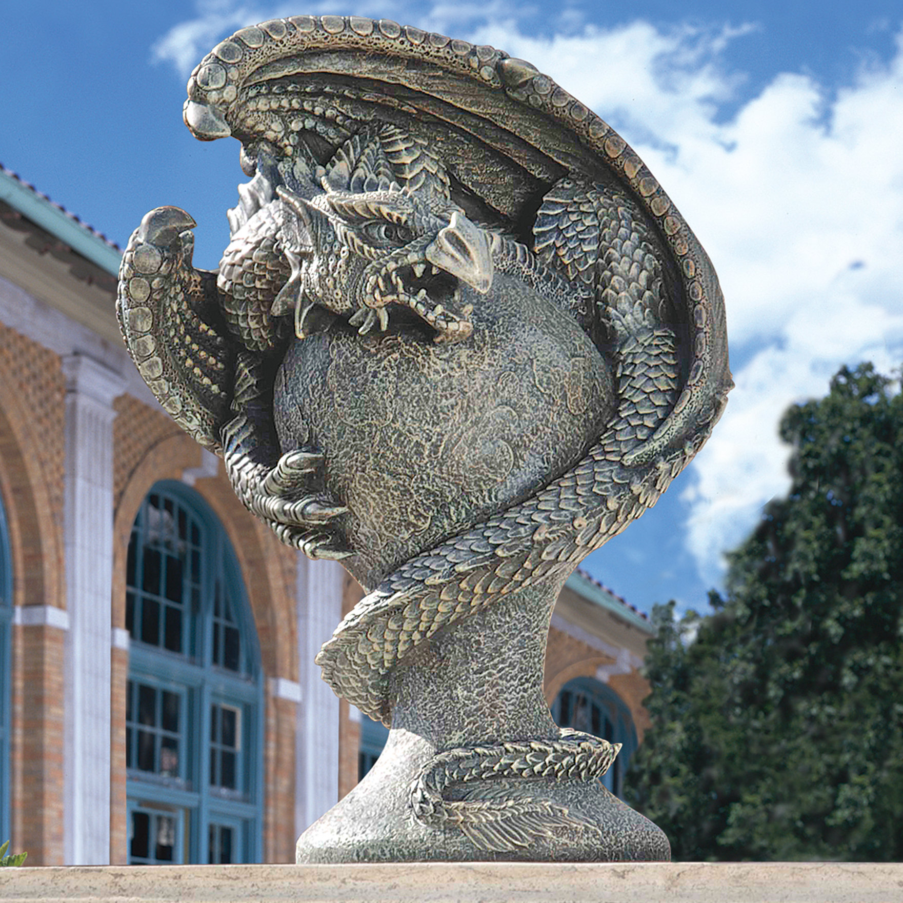 Design Toscano Mystic Dragon Avenger Statue & Reviews | Wayfair.co.uk