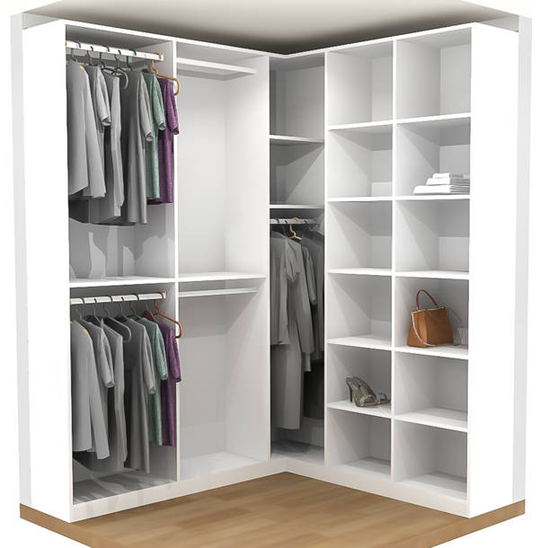 Latitude Run® Crissey 75" W Closet System | Wayfair