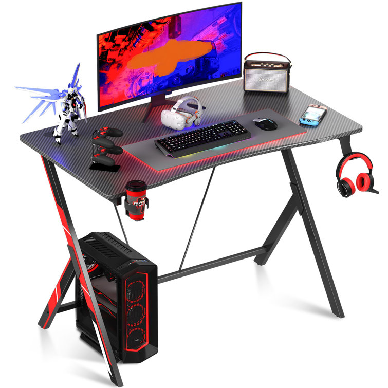 Inbox Zero Gaming Desk & Reviews | Wayfair