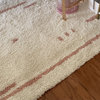 Dakota Fields Performance Cream/Pink Rug & Reviews | Wayfair
