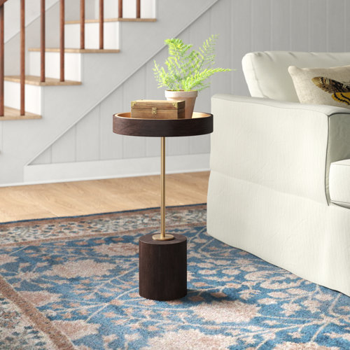 Farmhouse & Rustic Small (under 14 in.) End & Side Tables | Birch Lane