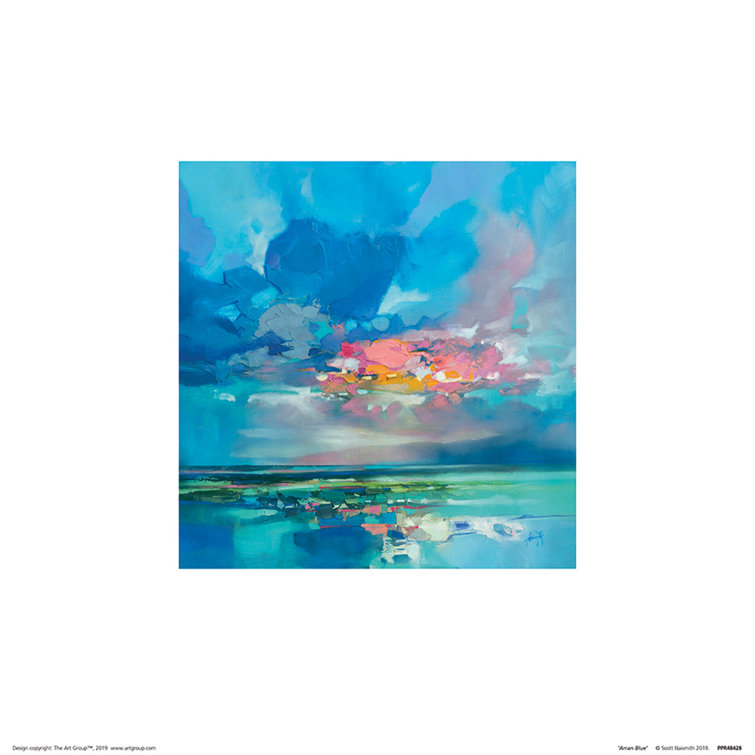 Ebern Designs Arran Blue by Scott Naismith - Unframed Painting ...