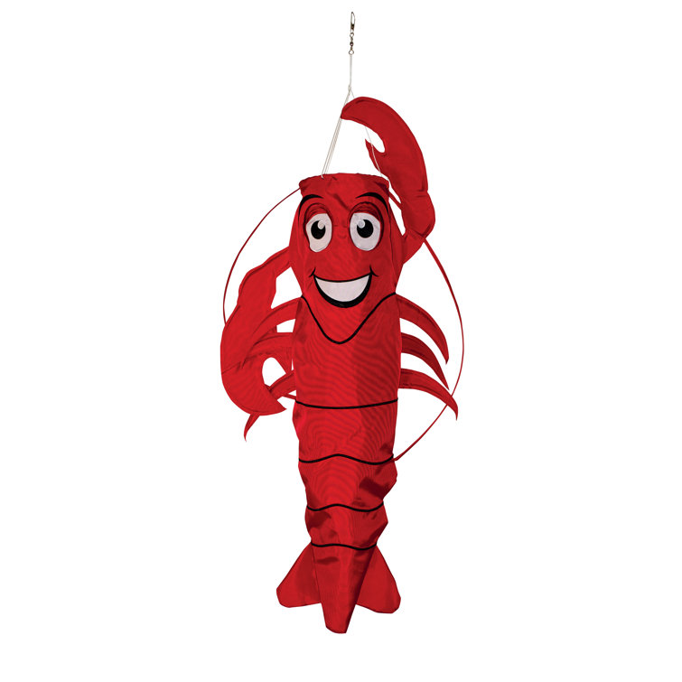 InTheBreeze Lobster 3D Windsock | Wayfair