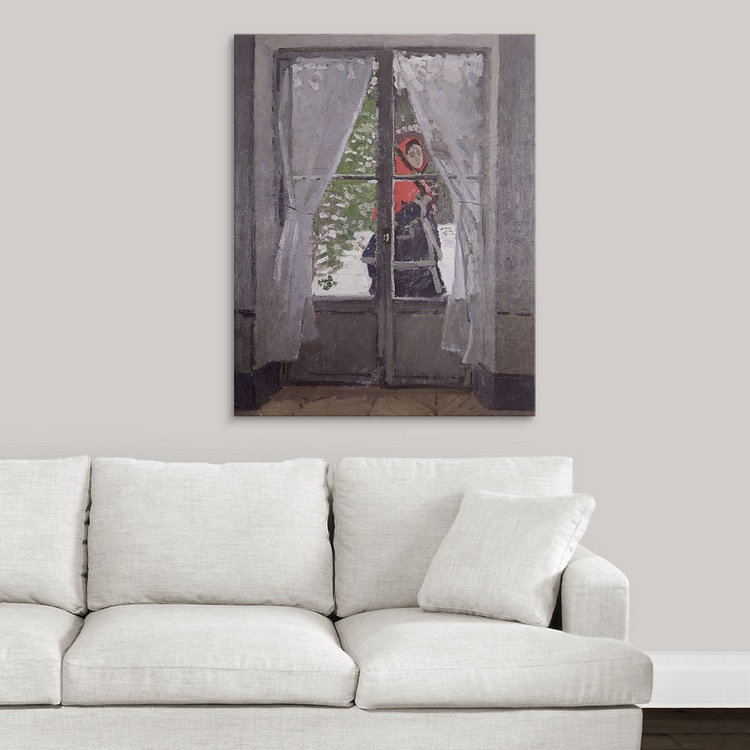 The Twillery Co.® Claude The Red Kerchief, Portrait Of Mrs.Monet, 1873 ...